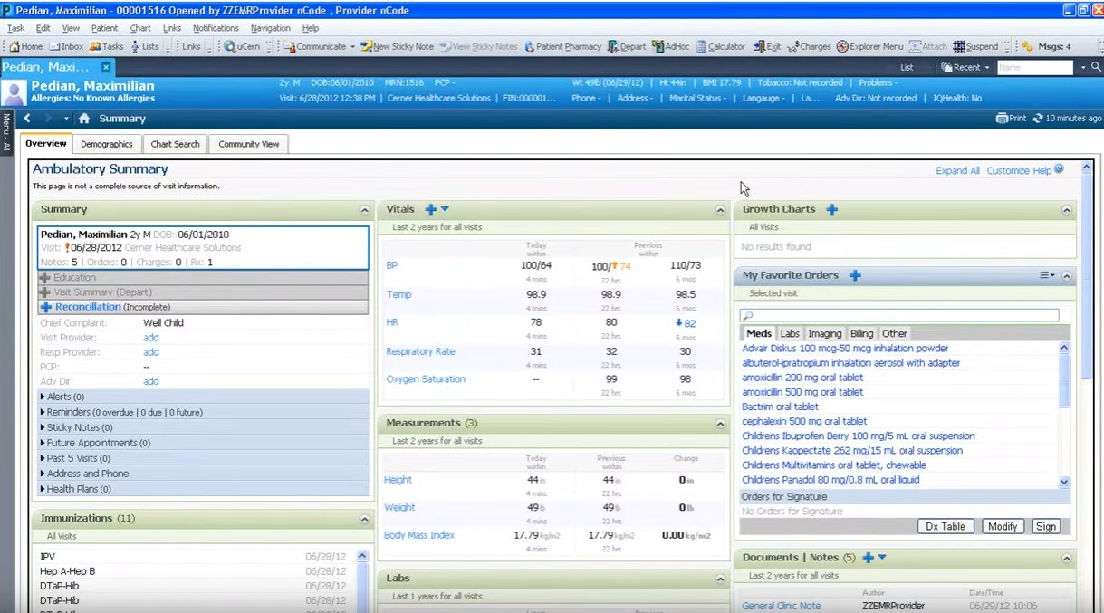 Cerner Ambulatory EHR - EHR Pricing, Demo & Comparison Tool Cerner Ambulatory EHR - EHR Pricing, Demo & Comparison Tool